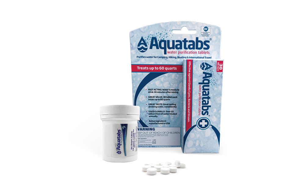 The world’s #1 water purification tablet for emergencies & recreation